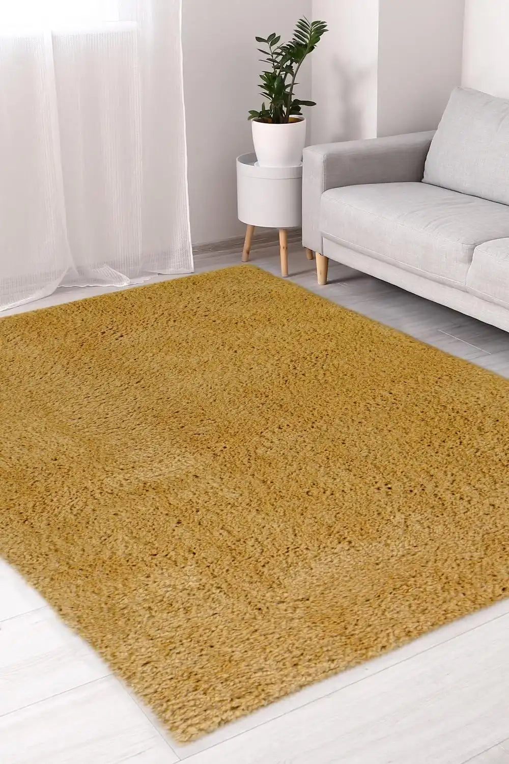 Snug Melrose PLAIN OCHRE Yellow Rug — RugsDirect Online